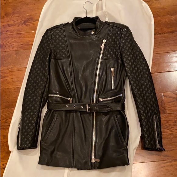 Barbara Bui | Jackets & Coats | Runway Barbara Bui Quilted Leather ...